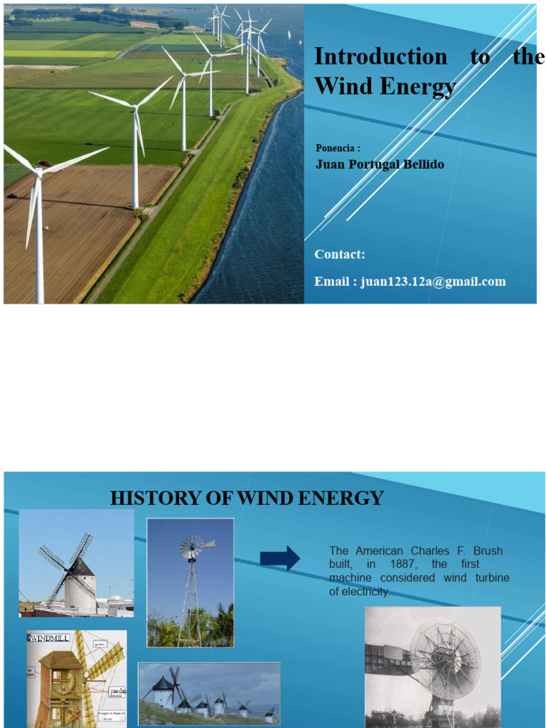 Presentation - Wind Energy | PDF