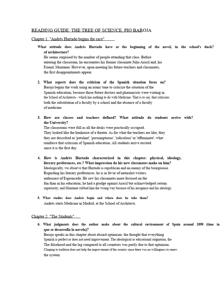 Notes On The Tree of Science | PDF | Arthur Schopenhauer