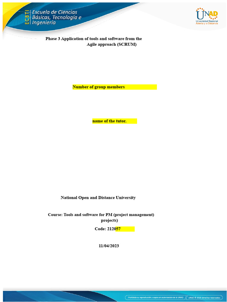 Annex 3 - Template for the development of phase 3 (3) | PDF | Scrum ...