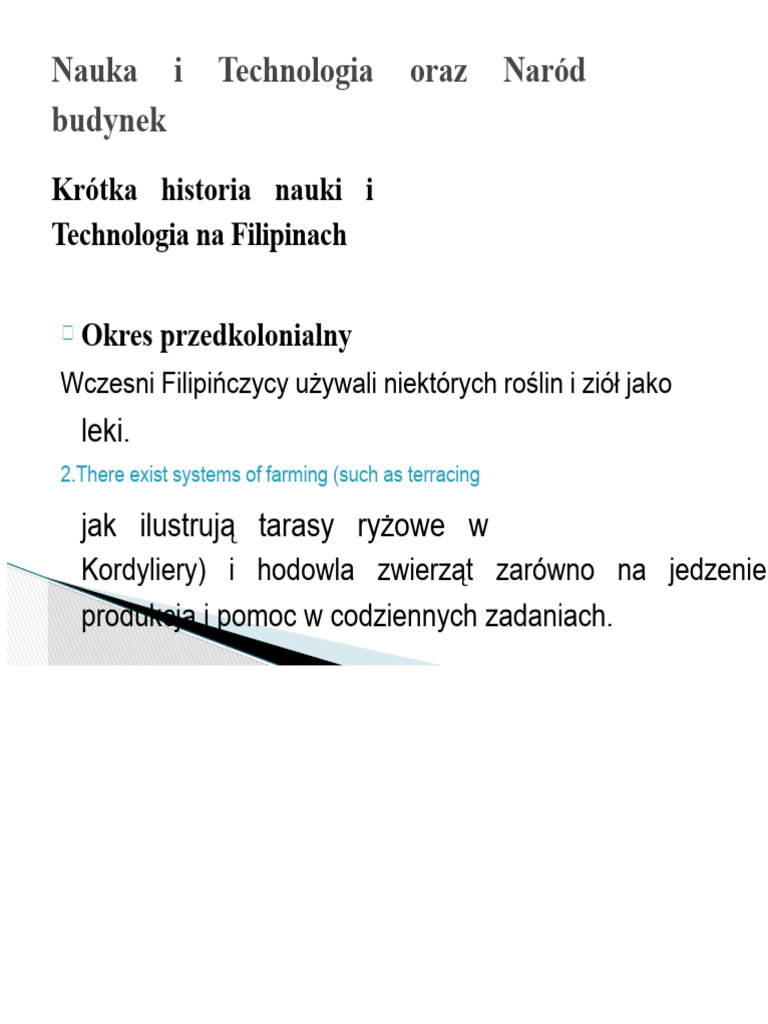Nauka I Technologia A Budowanie Narodu | PDF