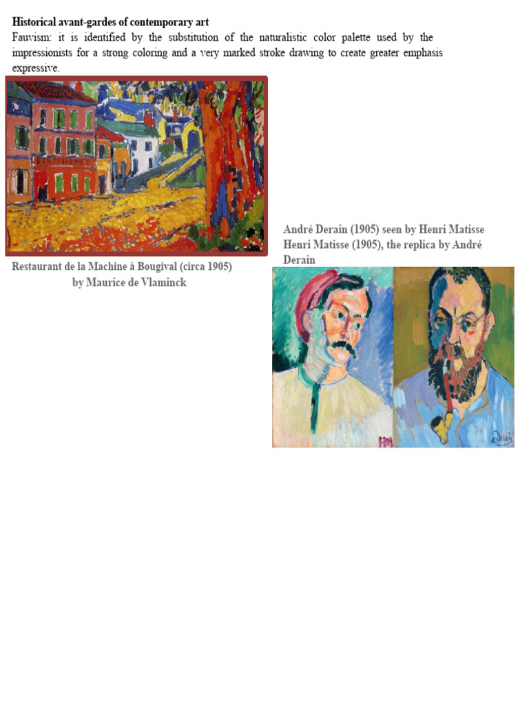 Avant-Garde Movements in Art History | PDF | Cubism | Impressionism
