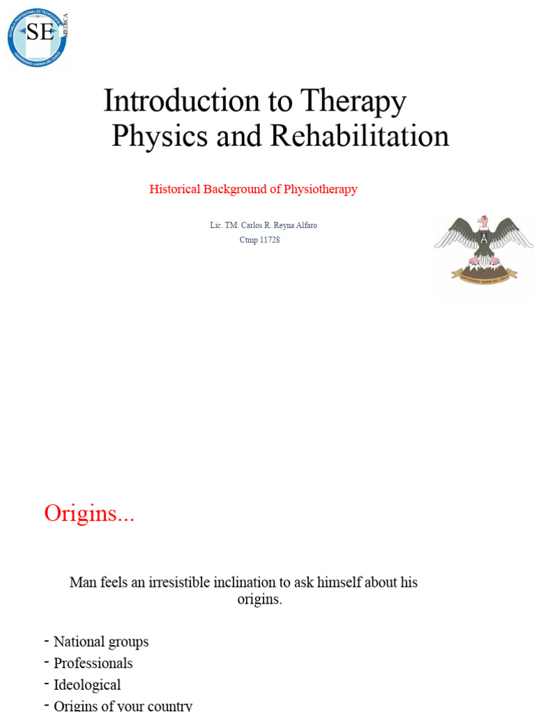 Introduction to Physical Therapy and Rehabilitation (2).pptx | PDF ...