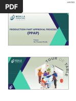 PPAP Elements Checklist and Levels | PDF