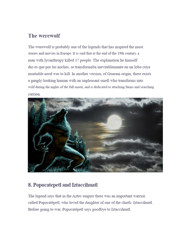 The werewolf | PDF