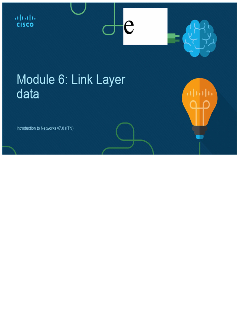 Topic 6 - Data Link Layer | PDF | Network Topology | Computer Network