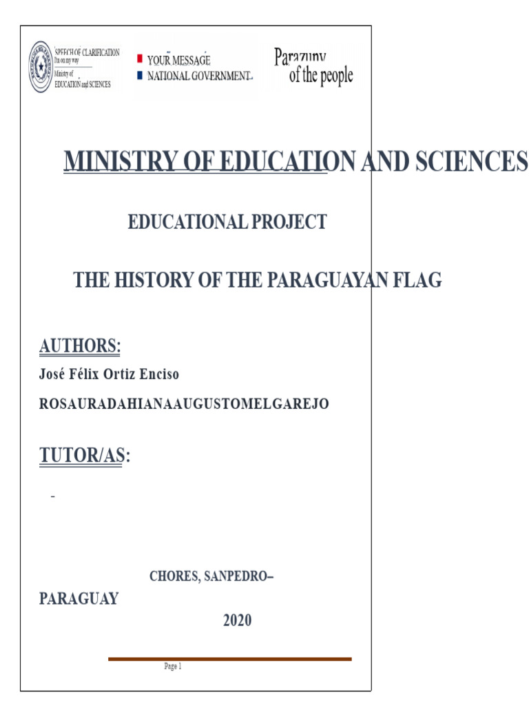 History of the Paraguayan Flag | PDF