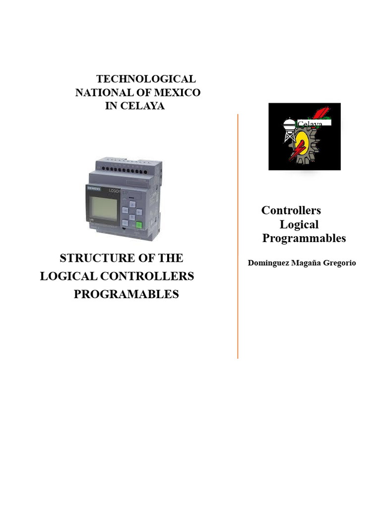 Structure of PLCs | PDF | Programmable Logic Controller | Microcontroller