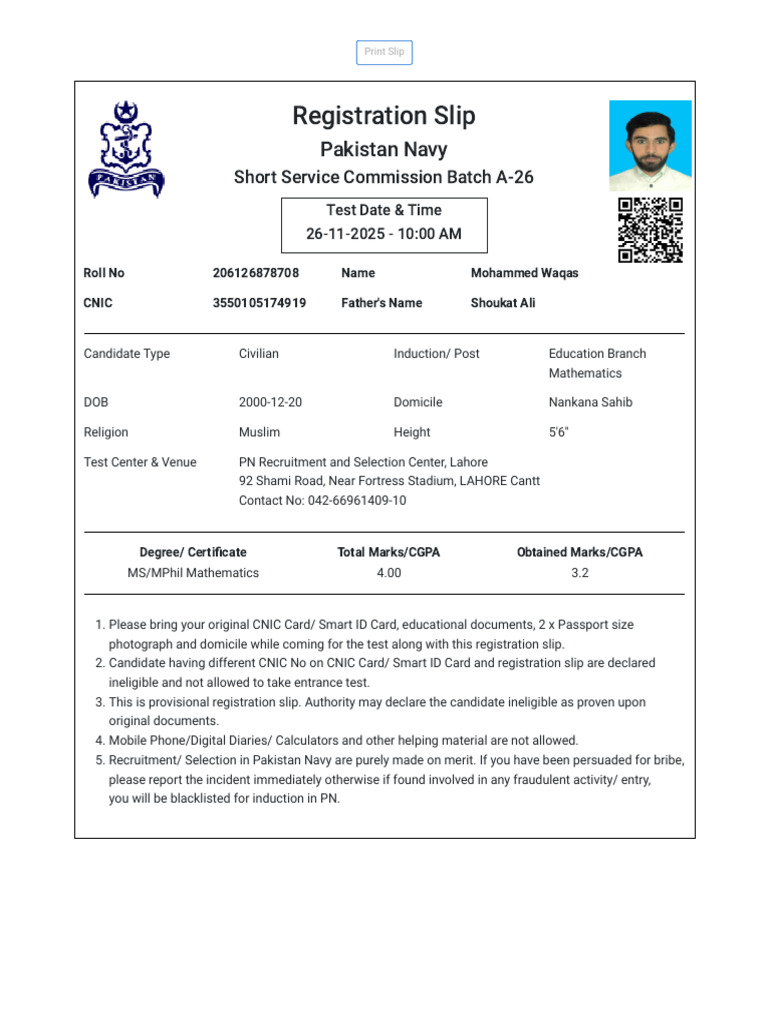 Pakistan Navy - Four Dimension Forces | PDF