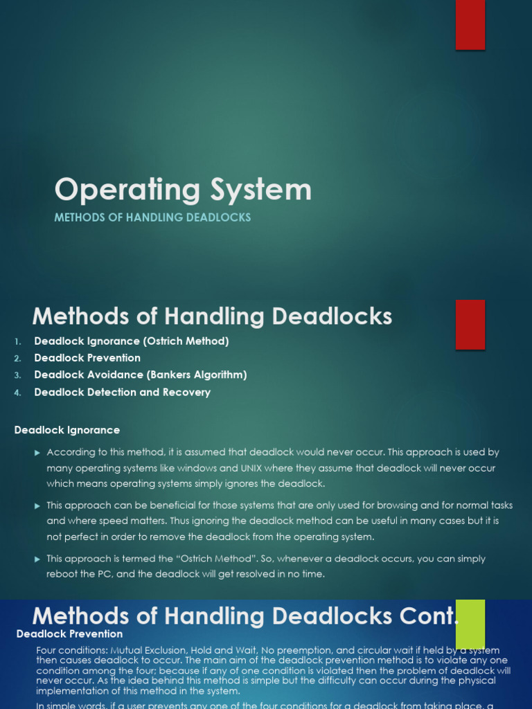Slides Set 25 | PDF | Process (Computing) | Concurrent Computing