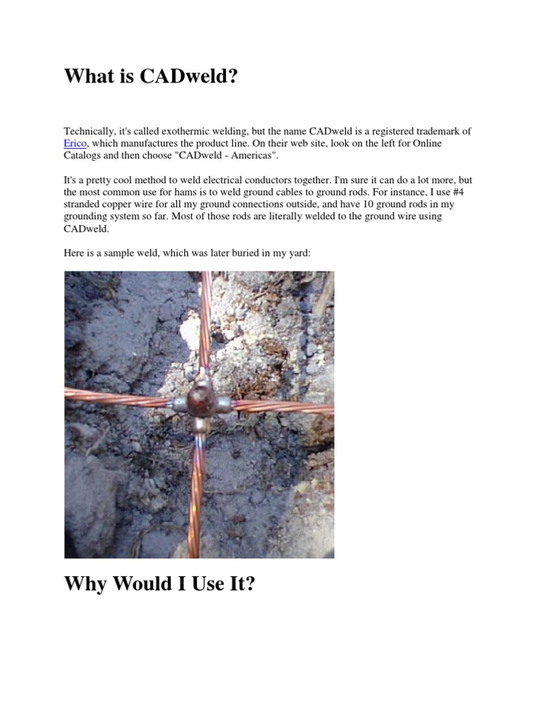 What is CADweld | Wire | Industries