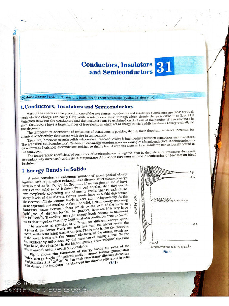 Class 12 Semiconductor | PDF
