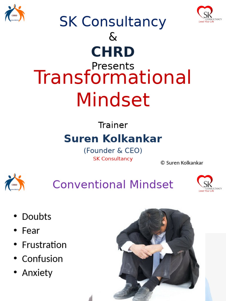 Transformational Mindset, How To Move From Fixed Mindset To ...