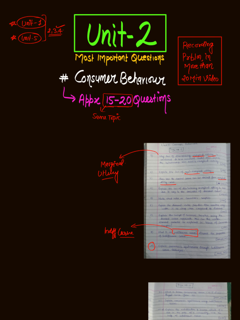 Unit 2 Business Economics | PDF