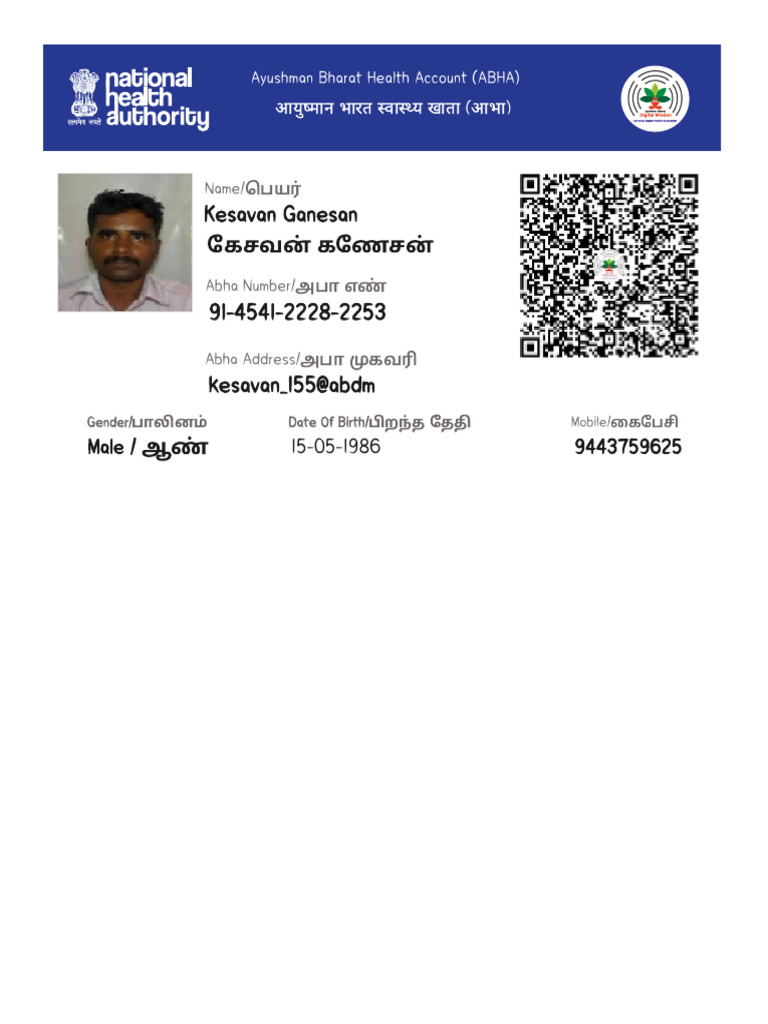 Abha - Abha Card k7 | PDF
