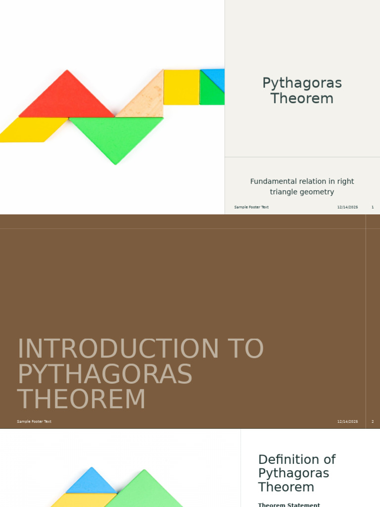 Pythagorean Theorem Explained | PDF | Geometry | Mathematics