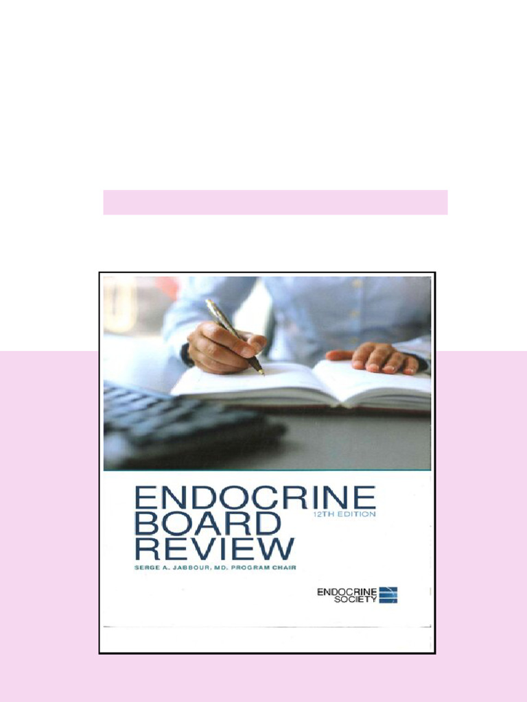 Endocrine Board Review 12th Edition Antoinette Wrighton - ebook and ...