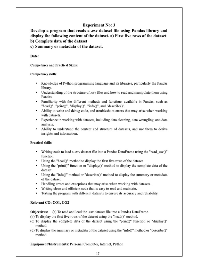 Practical 3 | PDF