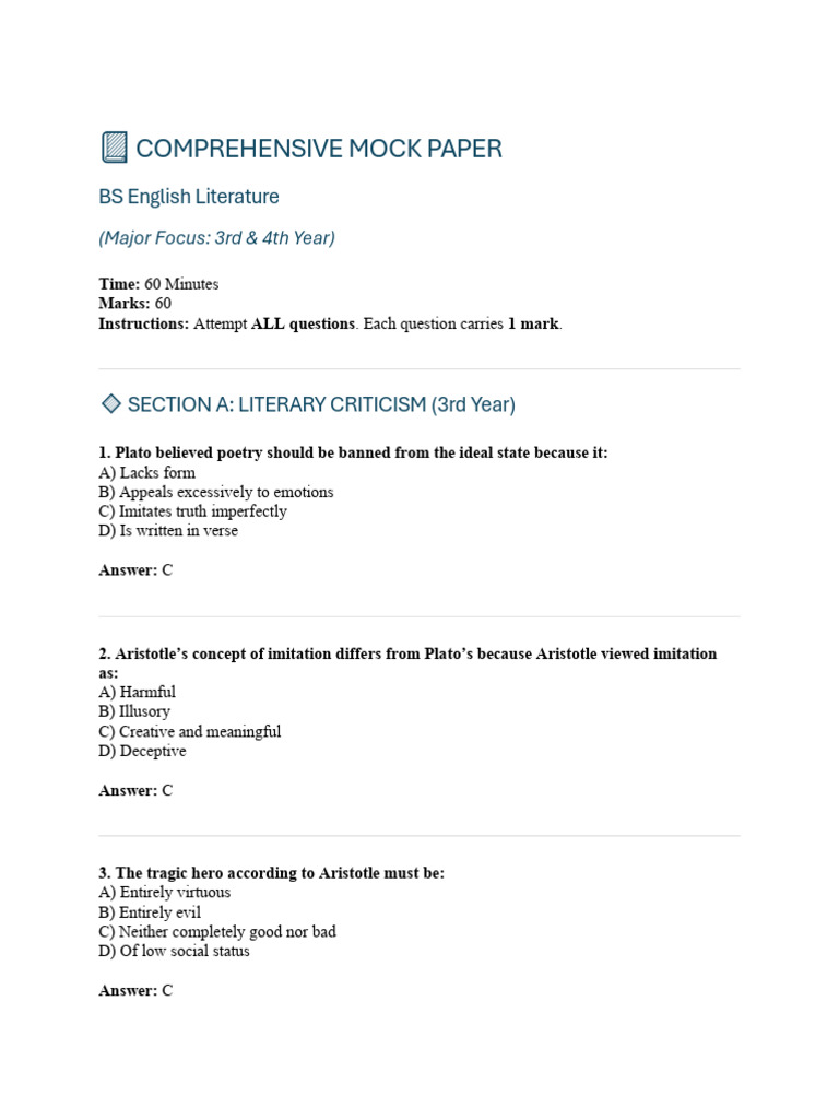 DOC-20251213-WA0055. | PDF | Tragedy | Liberal Arts Education