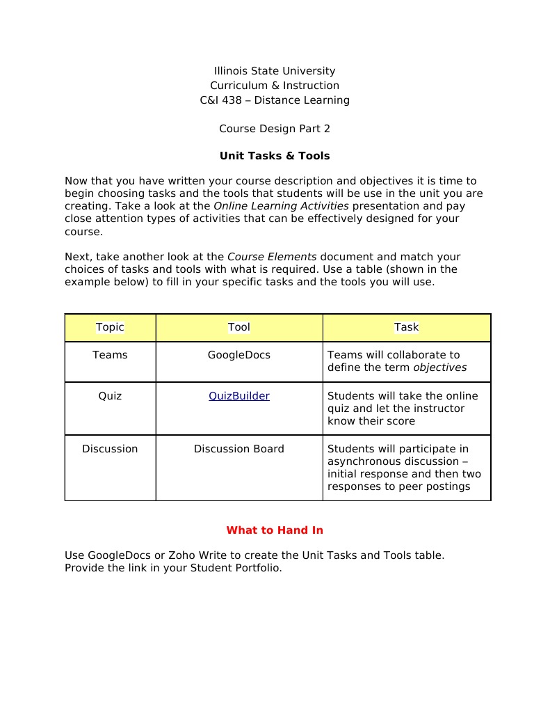 Course Development Part 2 | PDF