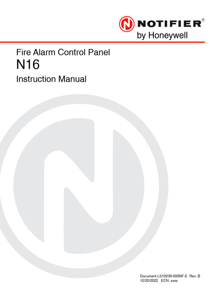 Fire Alarm Control Panel Manual | PDF