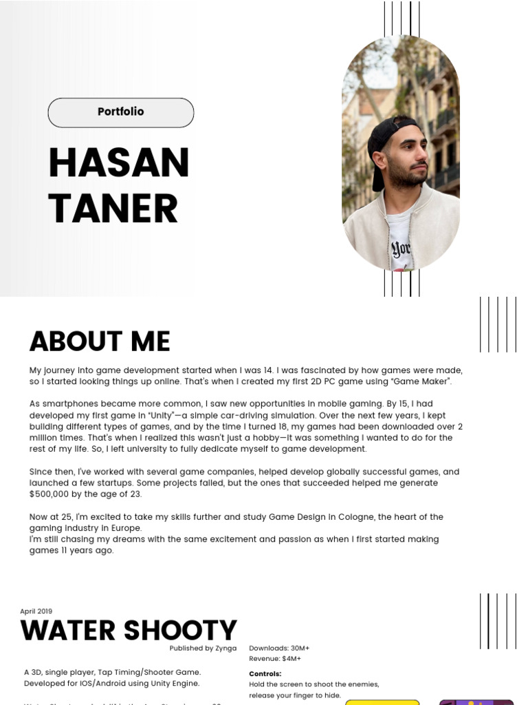 Portfolio Hasan Taner | PDF | Psychotherapy | Virtual Reality