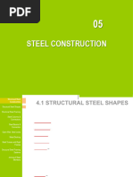 Types of Structural Steel Members | PDF | Beam (Structure) | Column