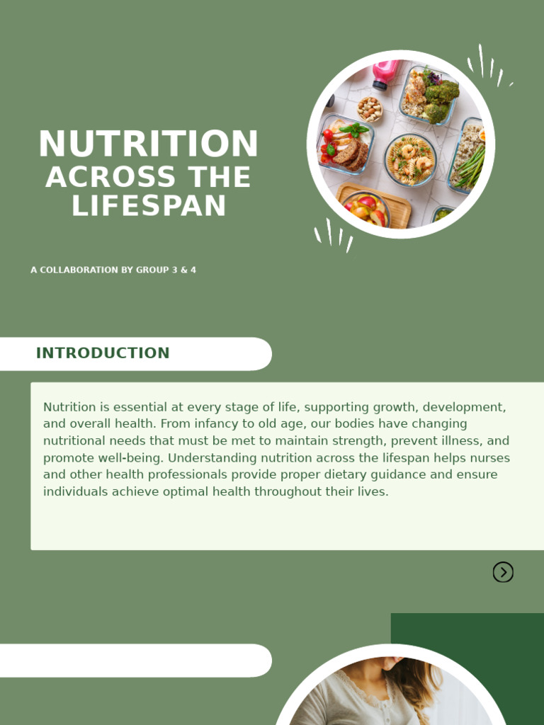 NUTRITION-ACROSS-THE-LIFESPAN | PDF | Breastfeeding | Pregnancy