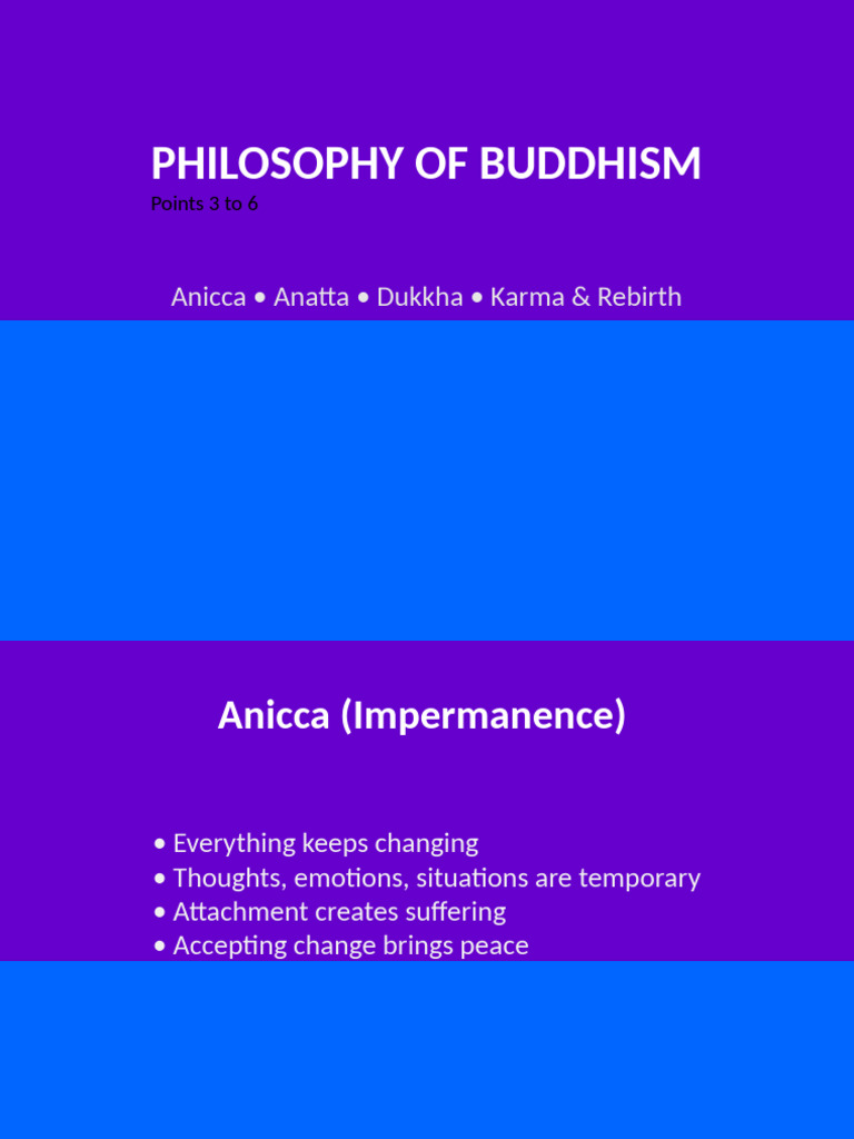 Buddhism 3 to 6 With Conclusion | PDF
