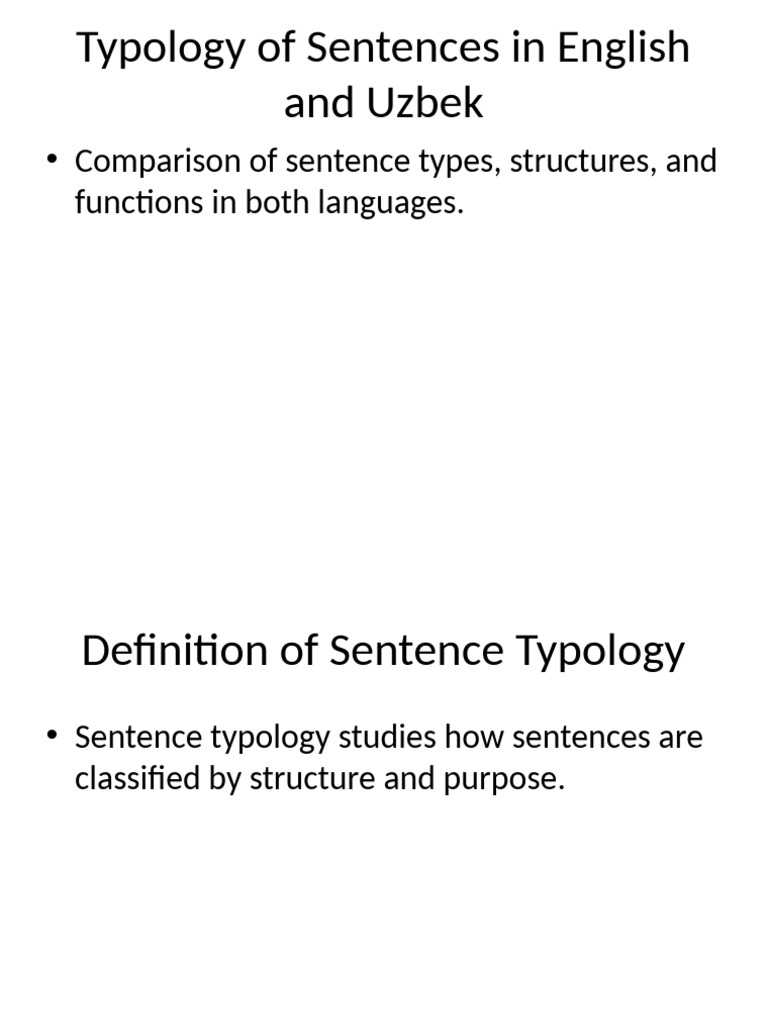 Typology 10 Slides | PDF