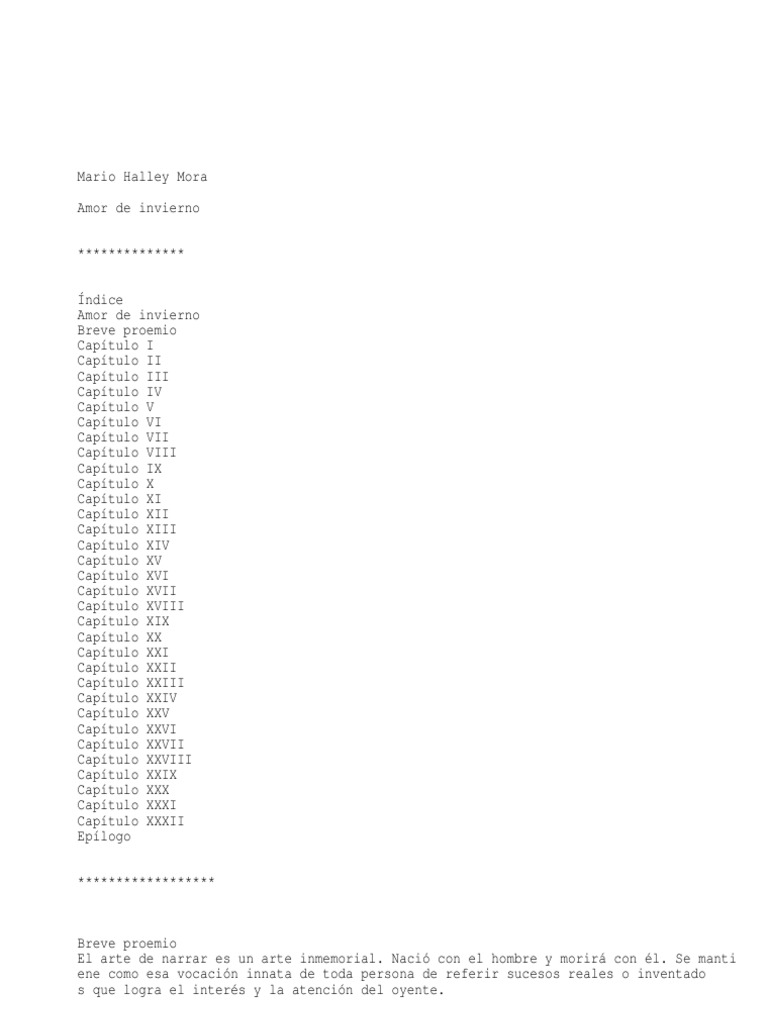 Halley Mario Amor de Invierno | PDF | Autor | Poesía