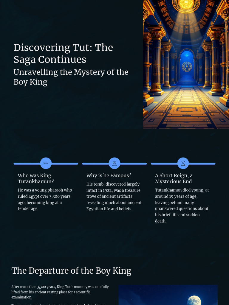 Unraveling King Tut's Mysteries | PDF | Tutankhamun