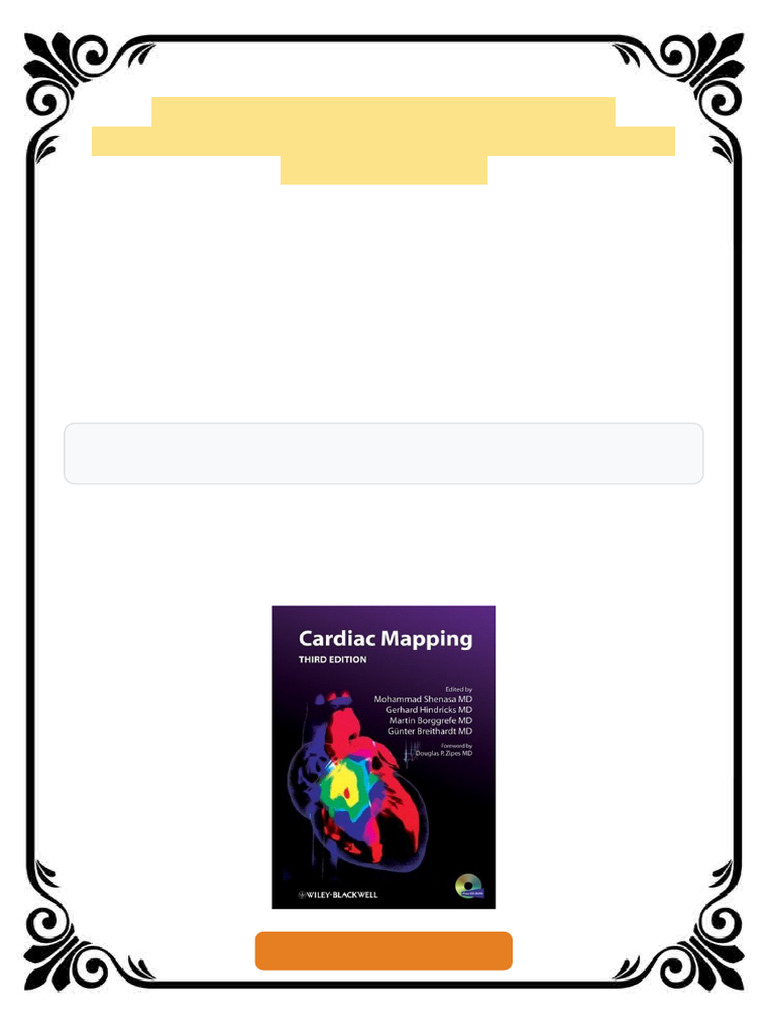 Cardiac Mapping 3rd Edition Mohammad Shenasa ebook 2025 complete manual ...