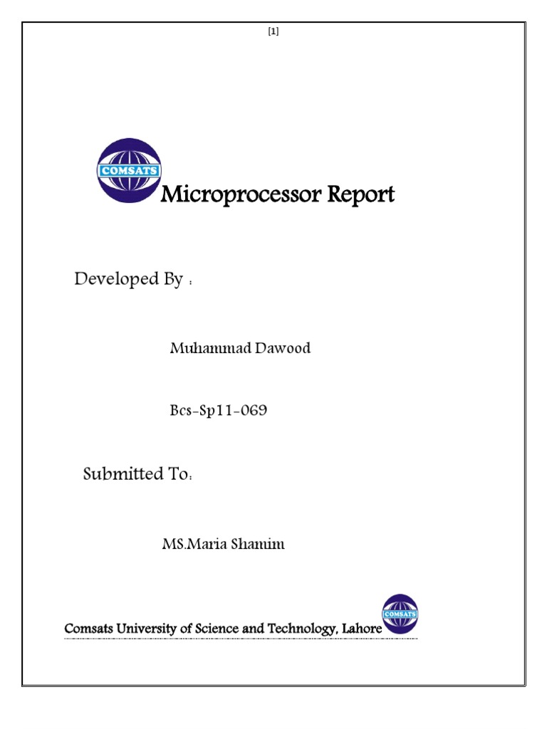 Introduction To Microprocessor Pdf Central Processing Unit Instruction Set