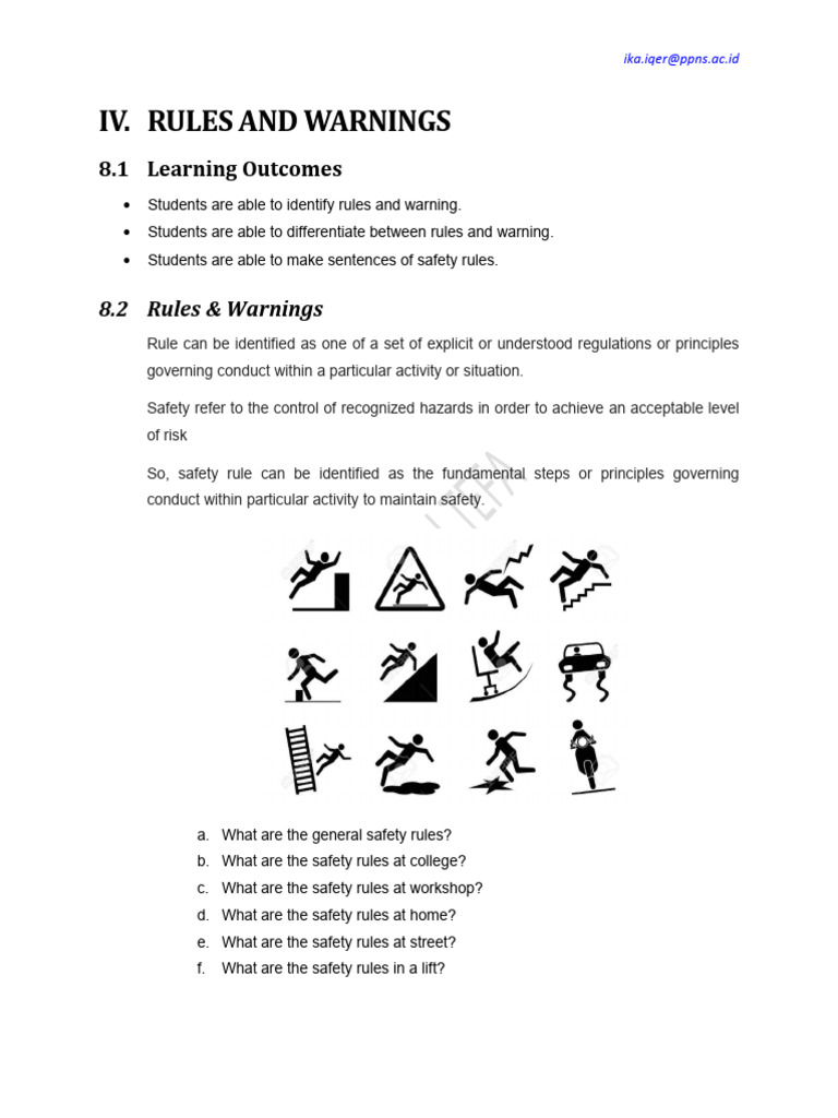 Rules and Warnings | PDF | Dangerous Goods | Safety