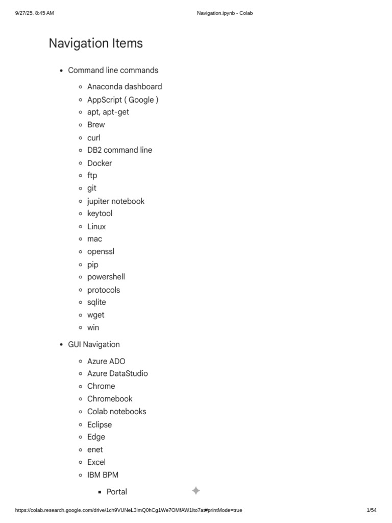 Essential Command Line Tools Overview | PDF | File Transfer Protocol ...