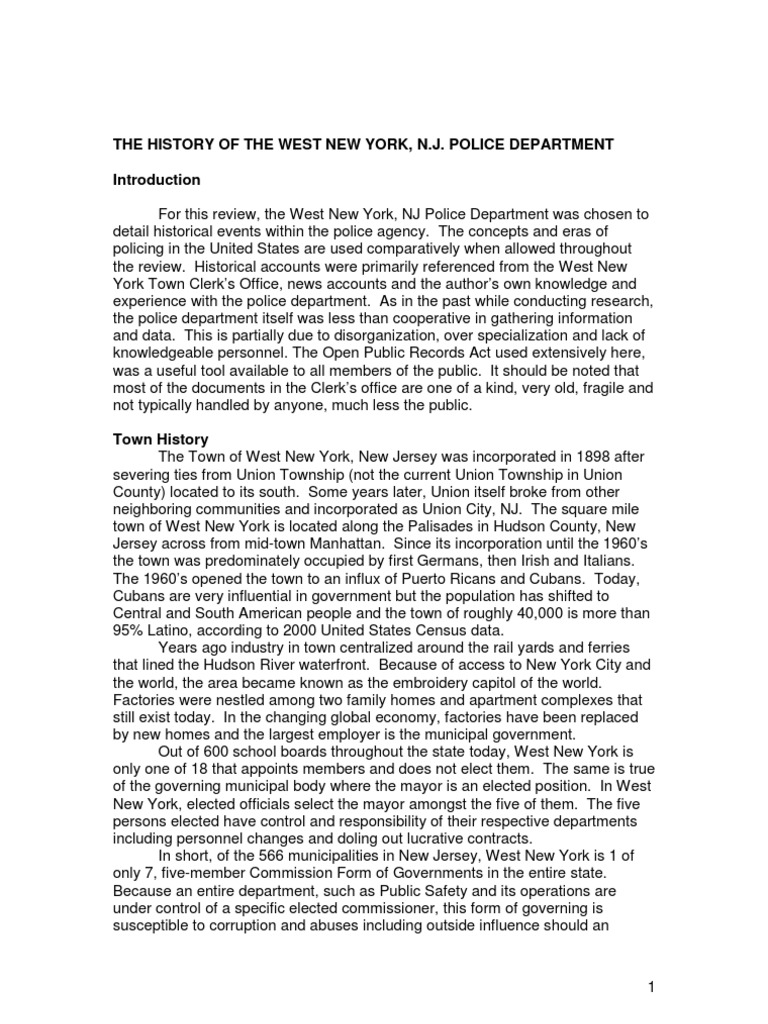 WNYPD History | PDF | Racketeer Influenced And Corrupt Organizations ...