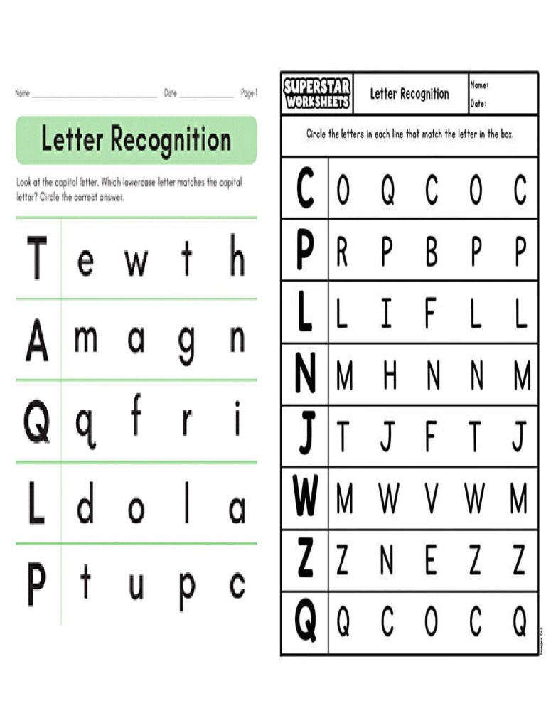 Letter Quiz The Alphabet First 2025-10-29 | PDF