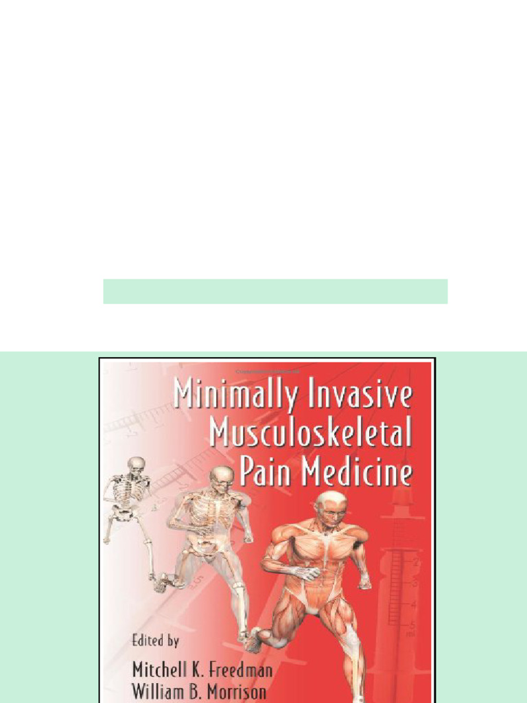 (Ebook) Minimally Invasive Musculoskeletal Pain Medicine (Minimally ...