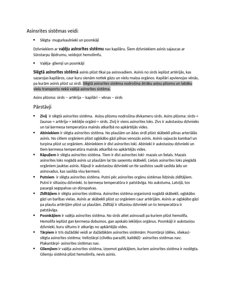 Asinsrites Sistēmas Veidi | PDF
