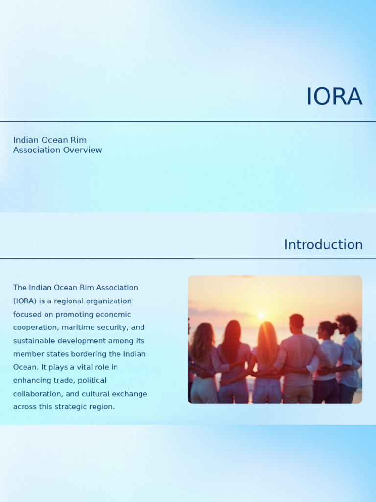 IORA | PDF | Economies | Natural Environment