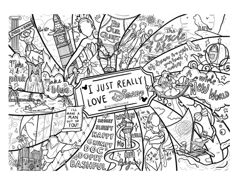 Broadway Coloring Page 6 | PDF