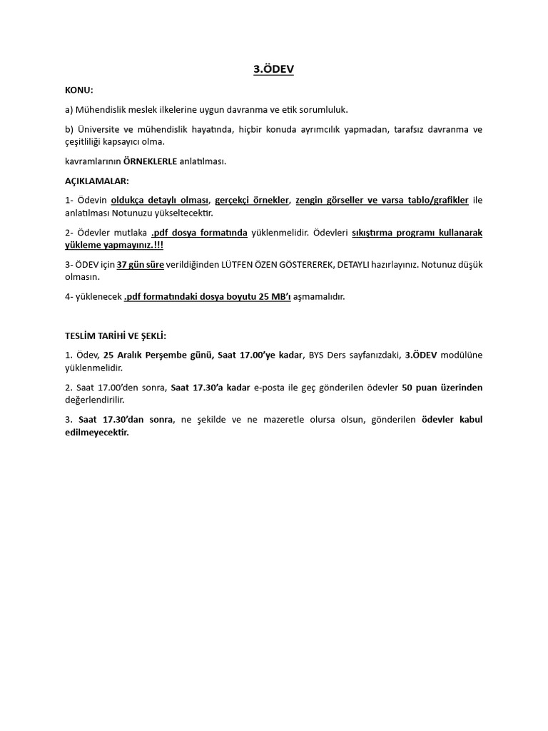 Odev 3 | PDF