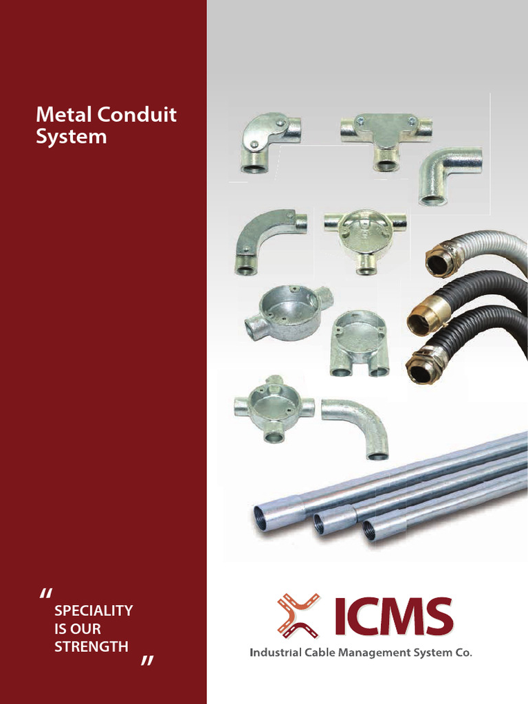 conduits-icms | PDF | Pipe (Fluid Conveyance) | Building Materials