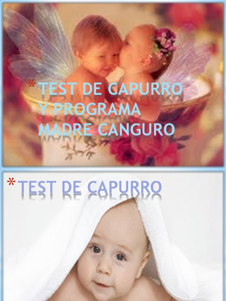 Test de Capurro | Descargar gratis PDF | Infantes | Ciencias de la Salud