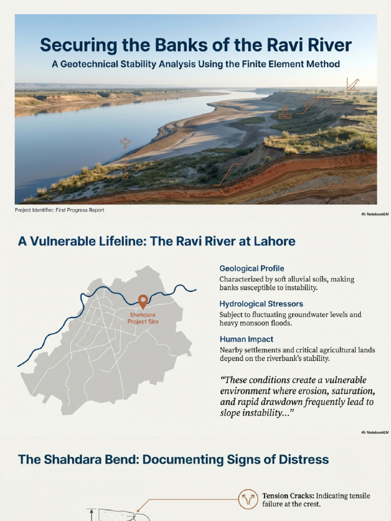 Ravi River Stability Analysis | PDF