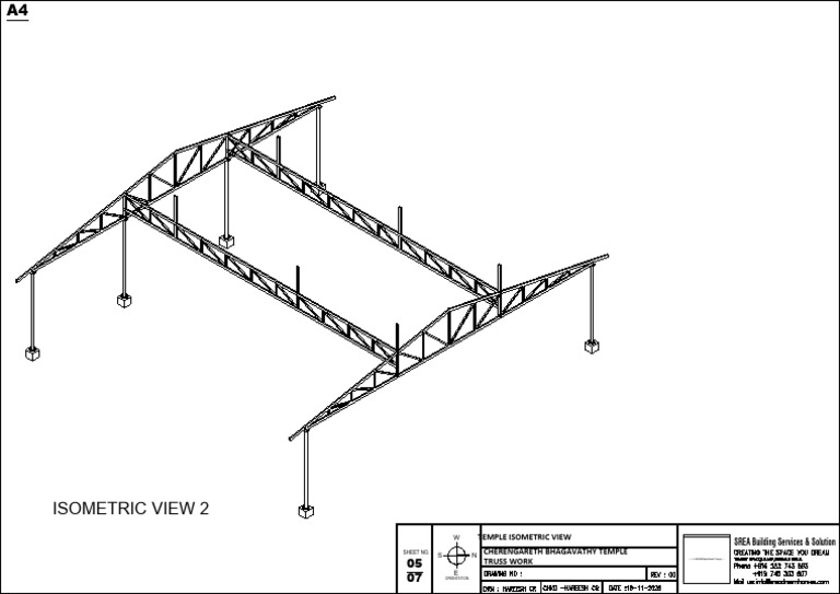 Temple Truss Isometric View 2 161125 | PDF