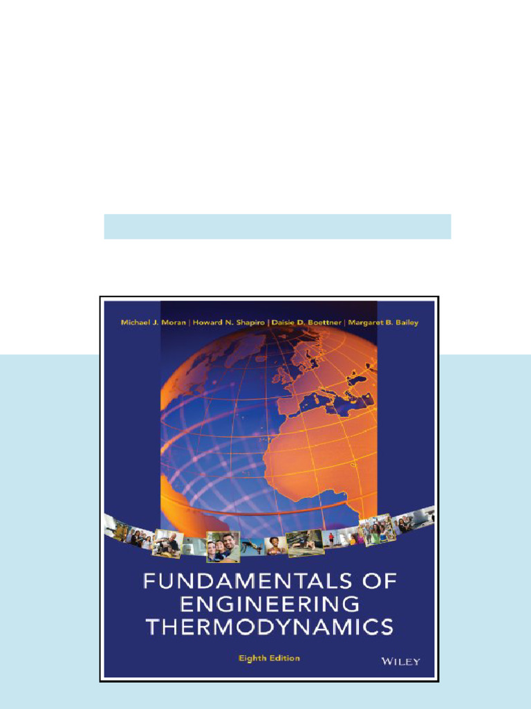 (Ebook) Fundamentals of Engineering Thermodynamics by Michael J. Moran ...