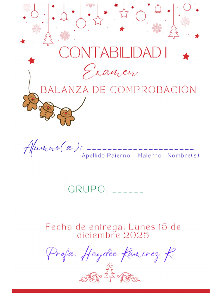 3 Examen Dep. Balanza HRR | PDF