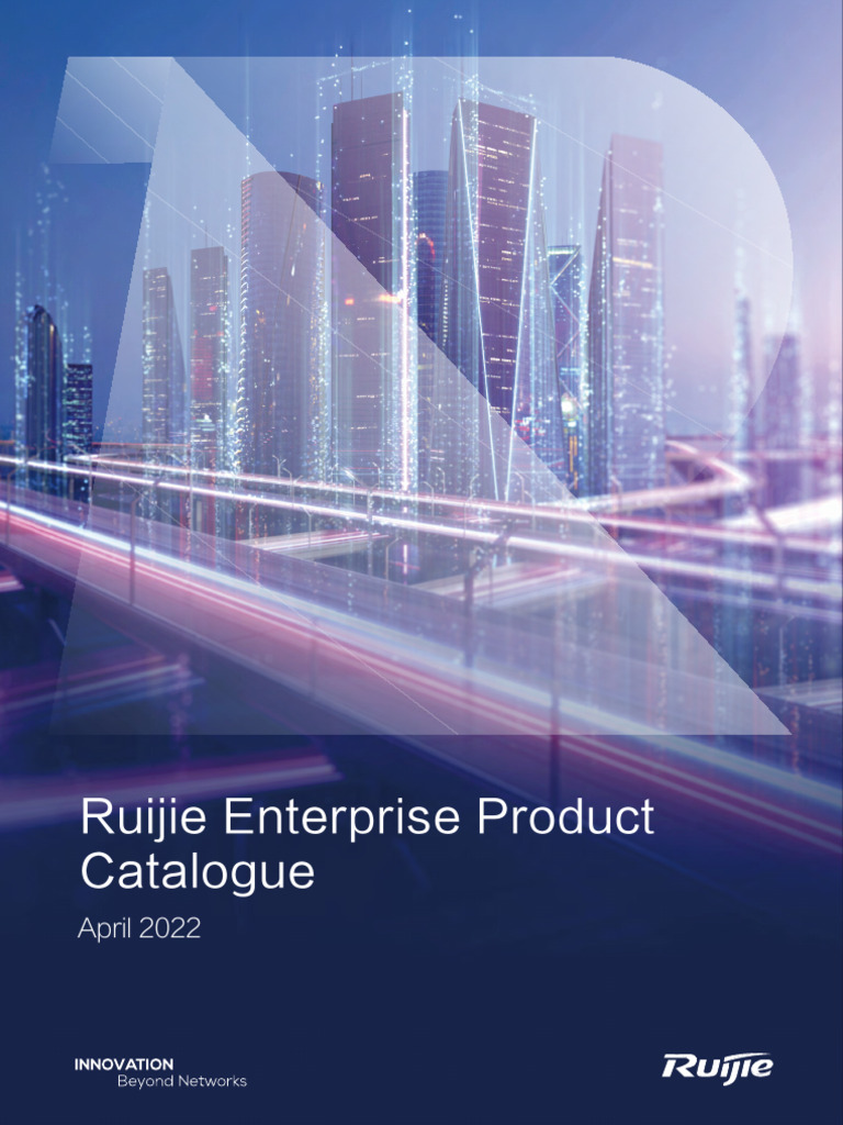 Ruijie Enterprise Product Catalogue | PDF | Cloud Computing | Computer ...