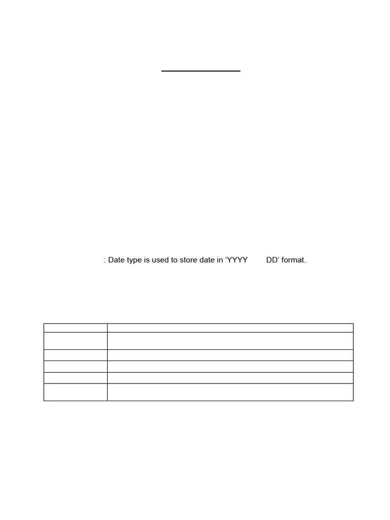 MySQL Revision Class XI | PDF | Table (Database) | Sql